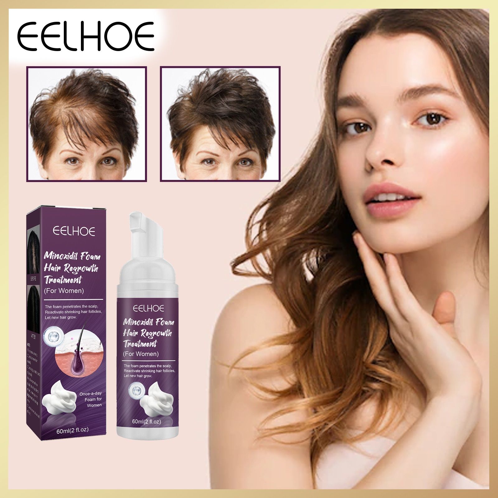 Eelhoe Hair Nutrition Growth Foam | Eelhoe Official Website